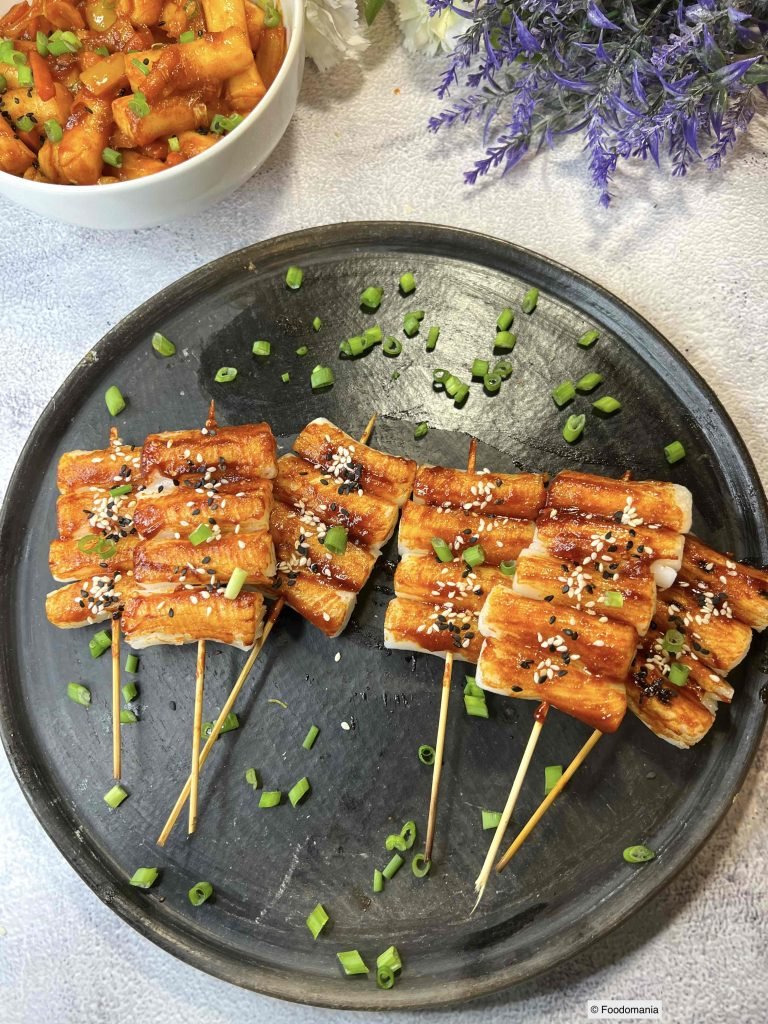 Tteokkochi Recipe | Vegan Korean Street Food Skewers